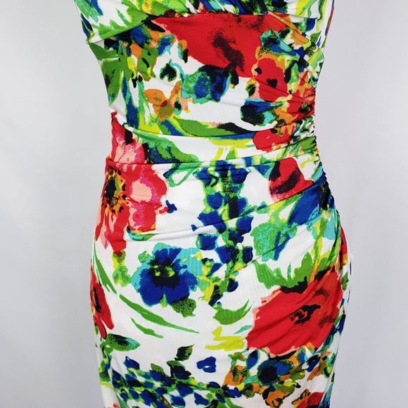 Lauren Ralph Lauren | Dresses | Ralph Lauren Bright Floral Stretchy ...